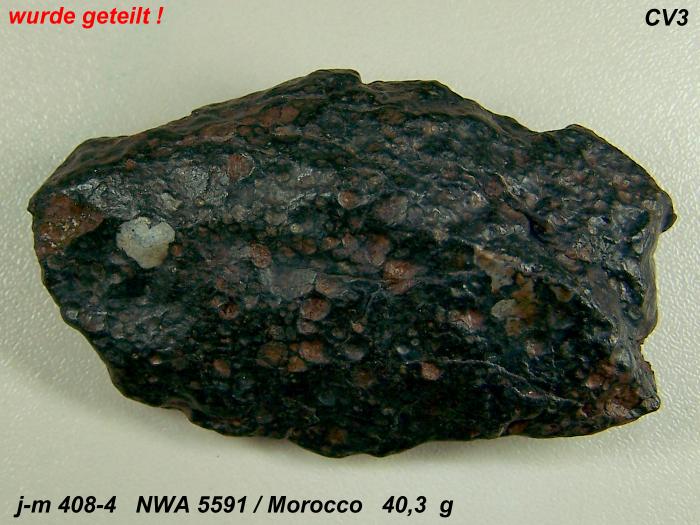 Meteorite - kohlige Chondrite